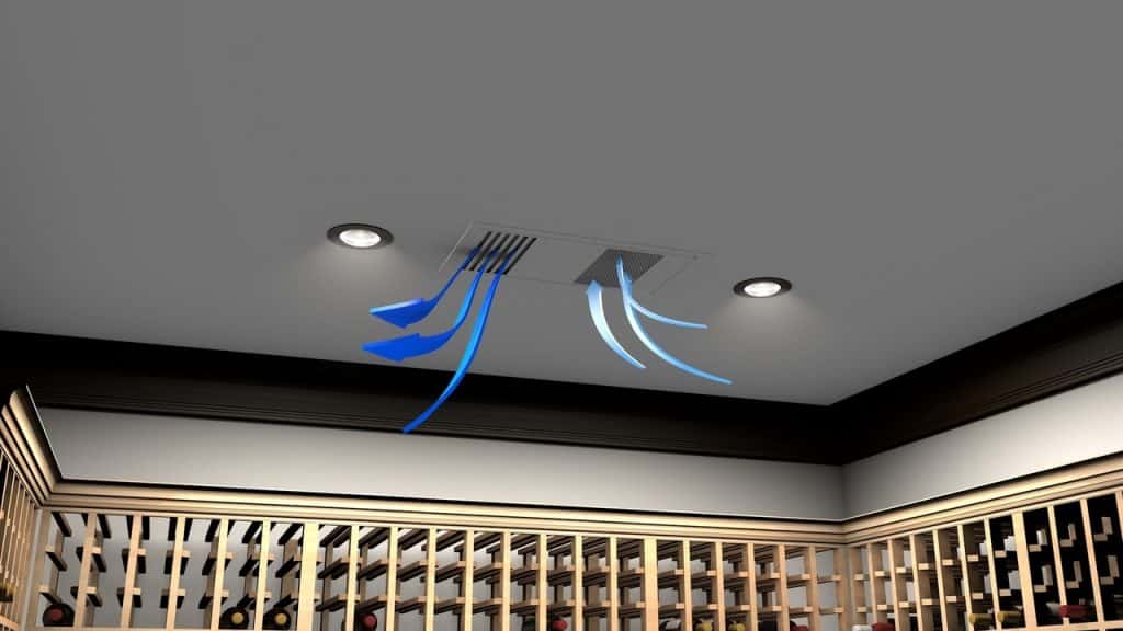 WhisperKool WhisperKool Mini Split Ceiling Mount (for cellars up to ...