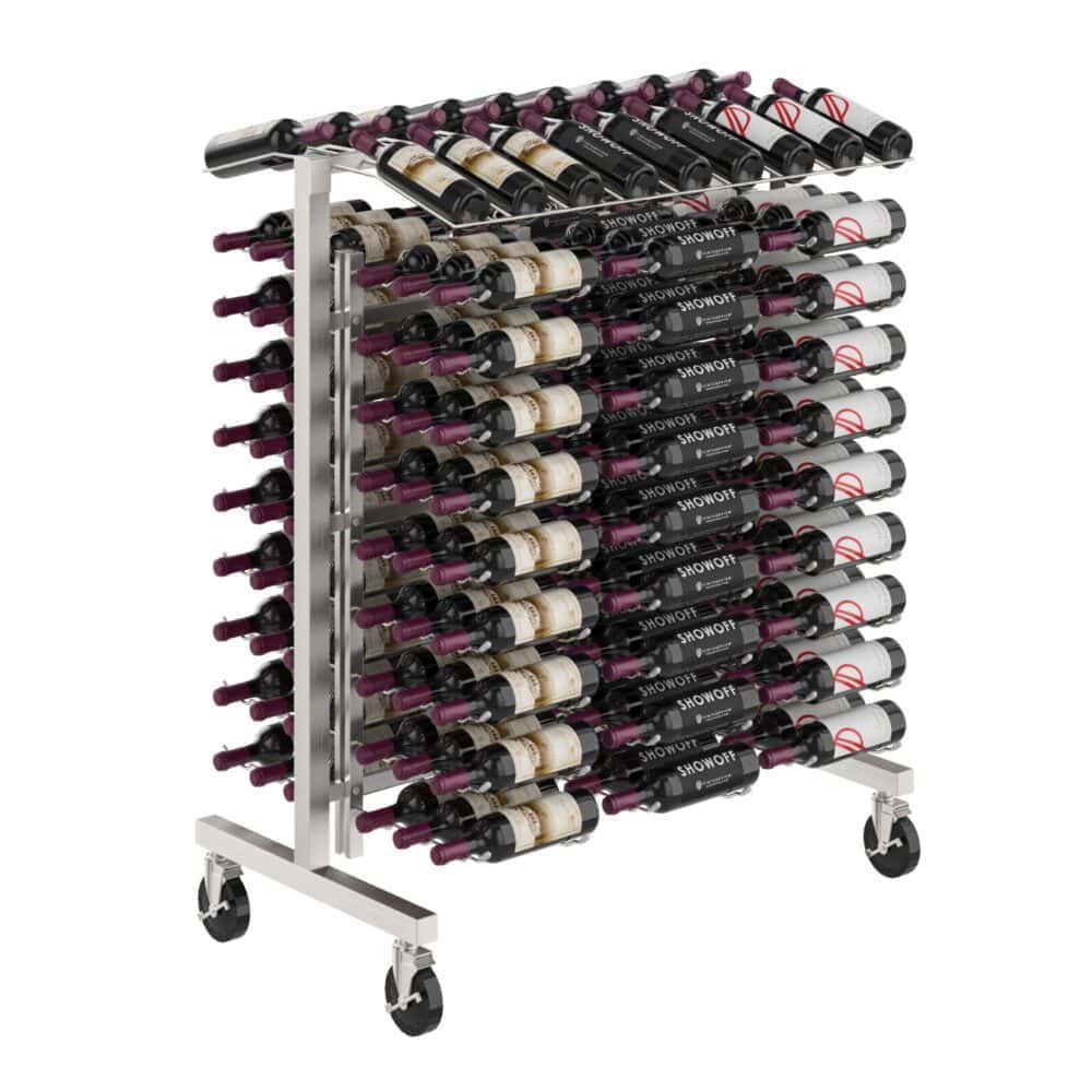 W Series Double Sided Island Display Rack Presentation Row 3